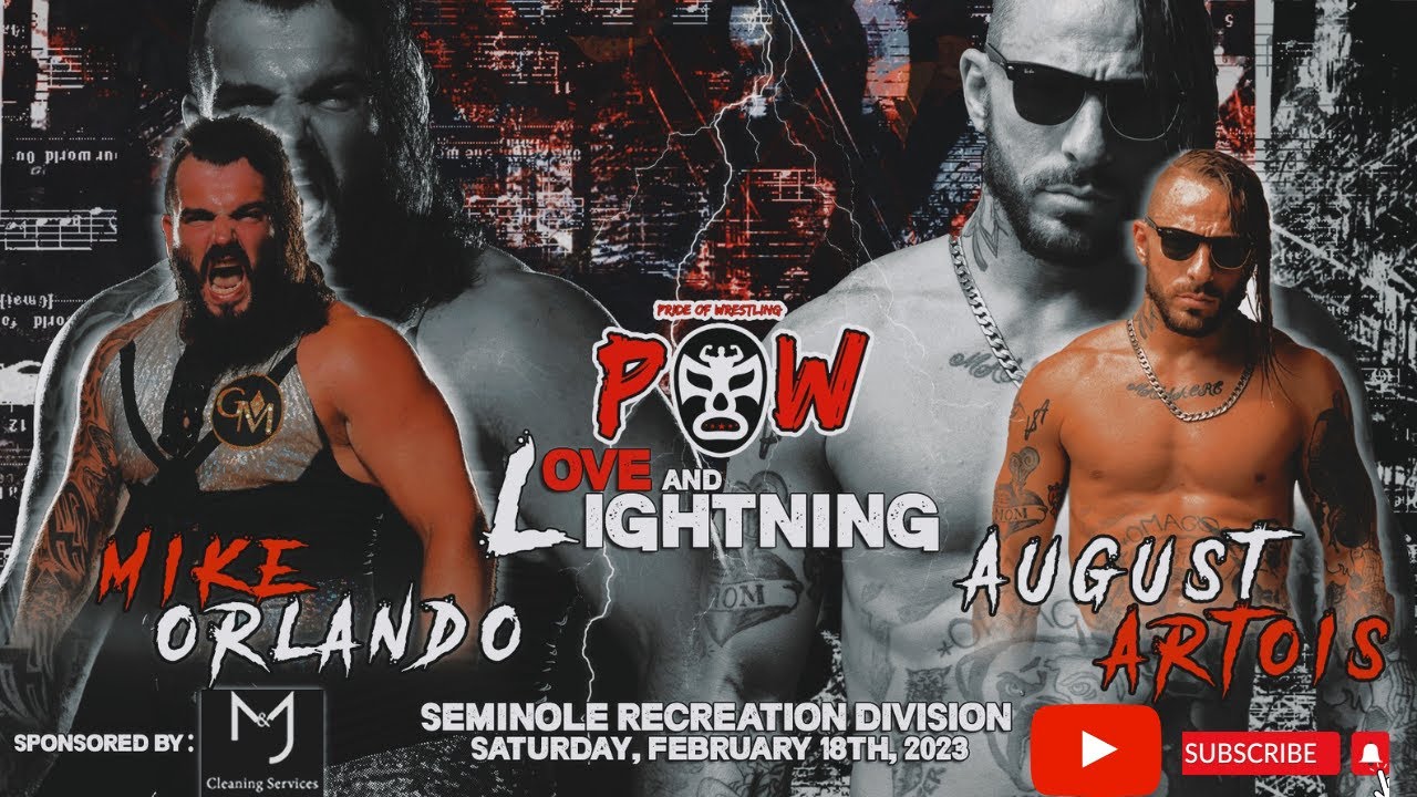 Mike Orlando vs August Artois Pride of Wrestling Full Blast Ep 27 - YouTube
