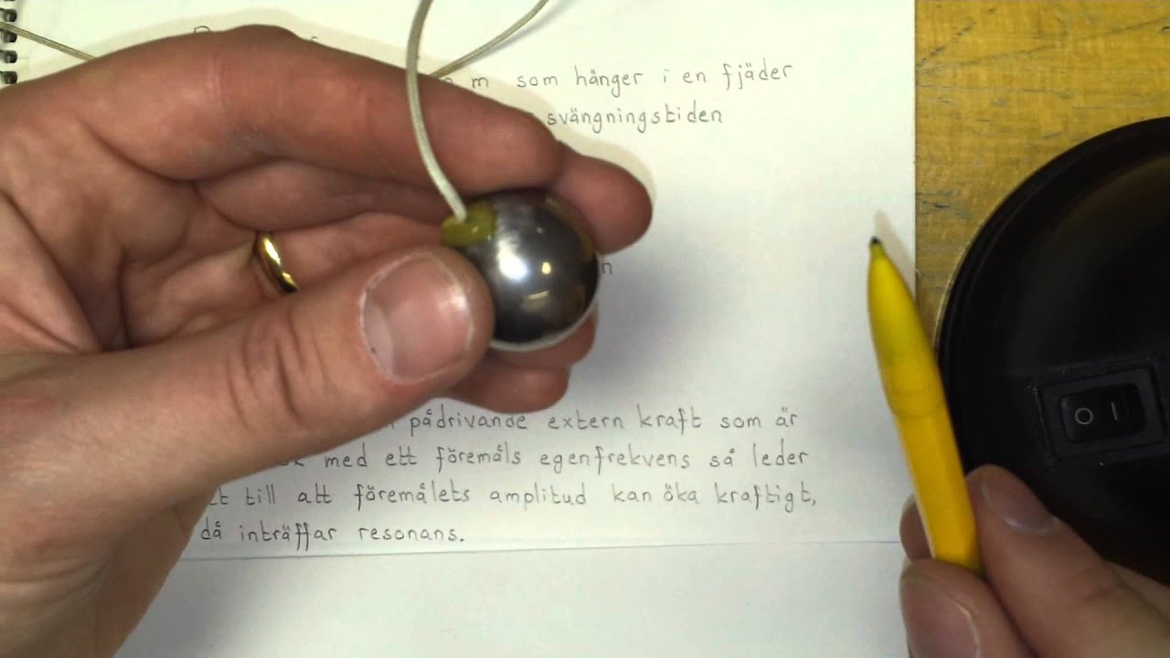Fysik 2 Resonans - YouTube