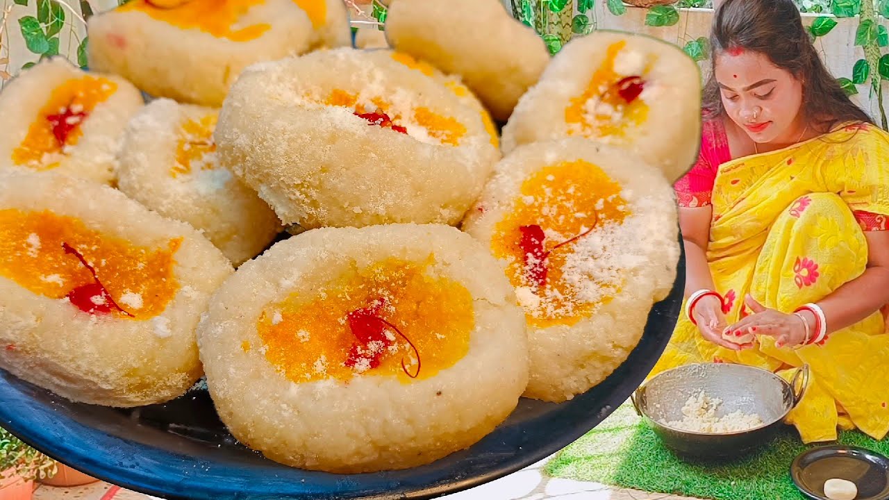 দুধ বা ছানা ছাড়াই যে এত সুন্দর সন্দেশ বানানো যায় না দেখলে বিশ্বাস ...