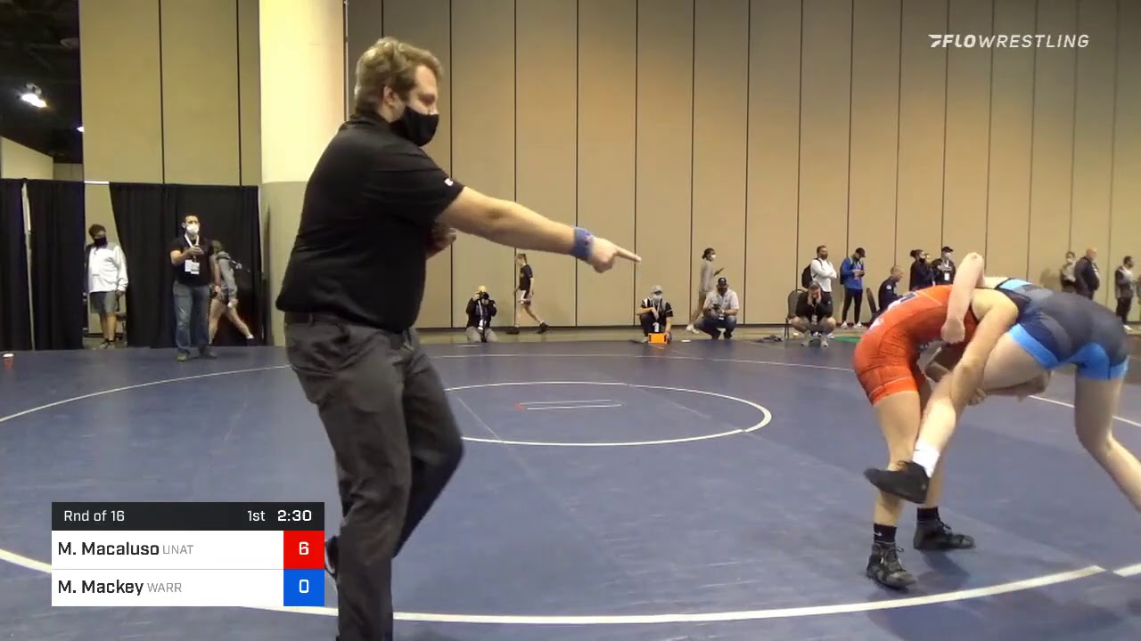 57 Kg Prelims Mia Macaluso Unattached Vs Morgan Mackey Warrior WC - YouTube