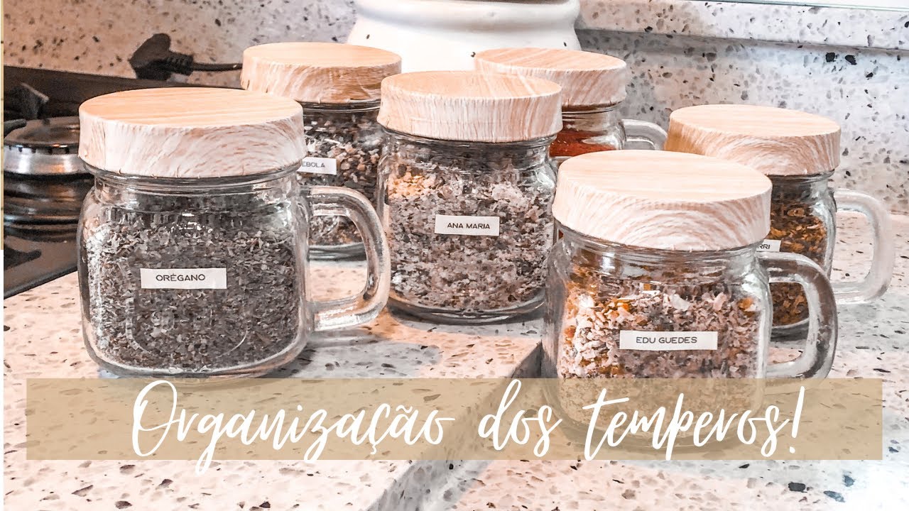 ORGANIZEI MEUS TEMPEROS | TEMPEROS NOVOS - YouTube