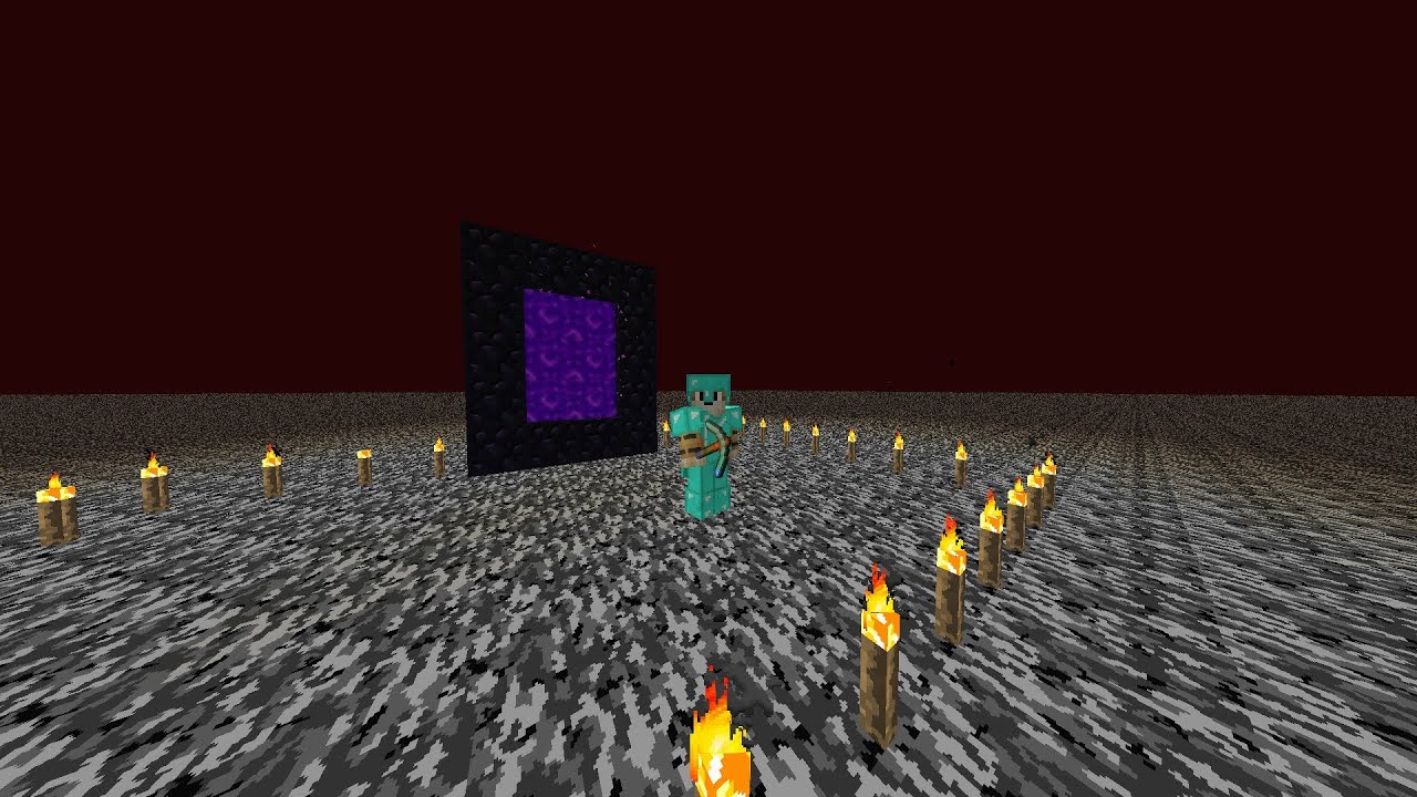 Minecraft Servers: How to get on top of The Nether [HD] *Working* - YouTube