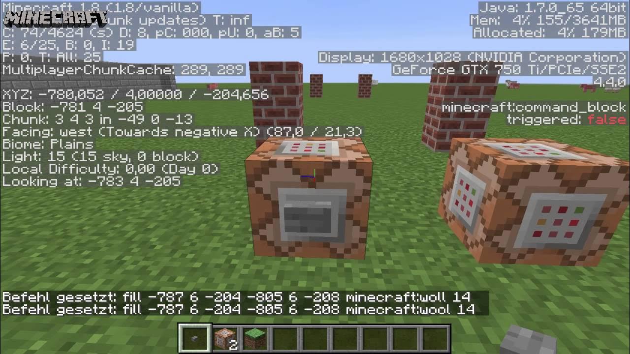 Minecraft 1.8 Tutorial Worldedit ohne Worldedit +Download - YouTube