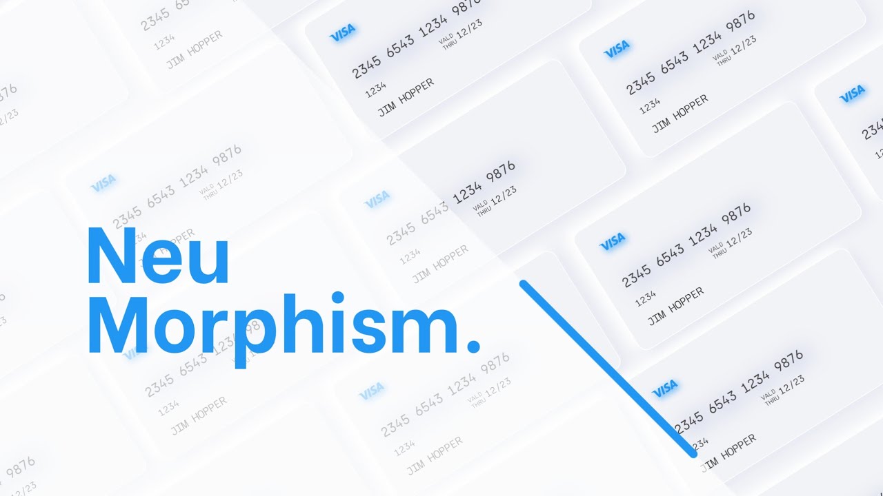 Neu Morphism Design On Android || New UI Design Trend 2021 || Pixellab ...
