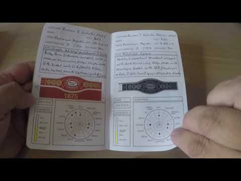 33 Cigars Tasting Notebook Review - YouTube