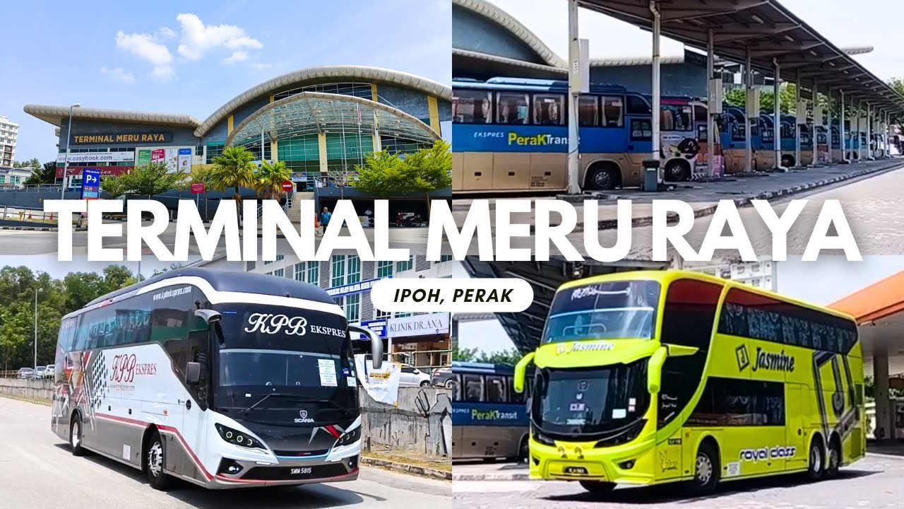 [2024 REVISIT] Terminal Meru Raya - 24 Minutes of Bus Spotting ...
