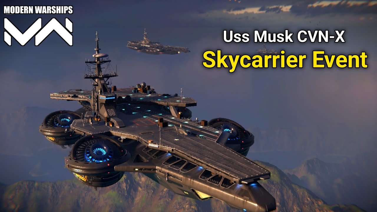 Helicarrier USS Musk (CVN-X) - 1.2M DMG Action Gameplay - Modern ...