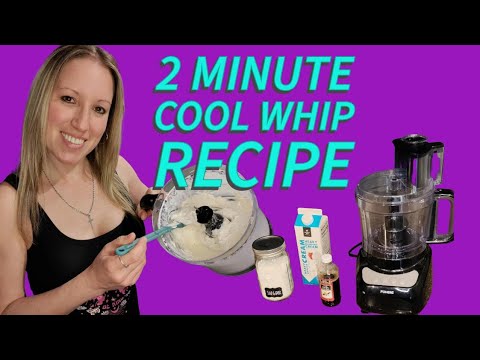 Easy Peasy 2 Minute Homemade Cool Whip - Step by Step Tutorial - YouTube