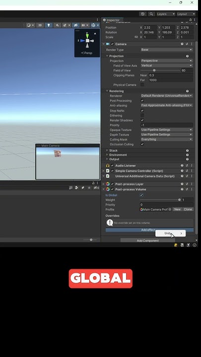 Crear Efecto Bloom | Avanzando mi videojuego indie #chile #videogame #gamedevblog #unity # ...