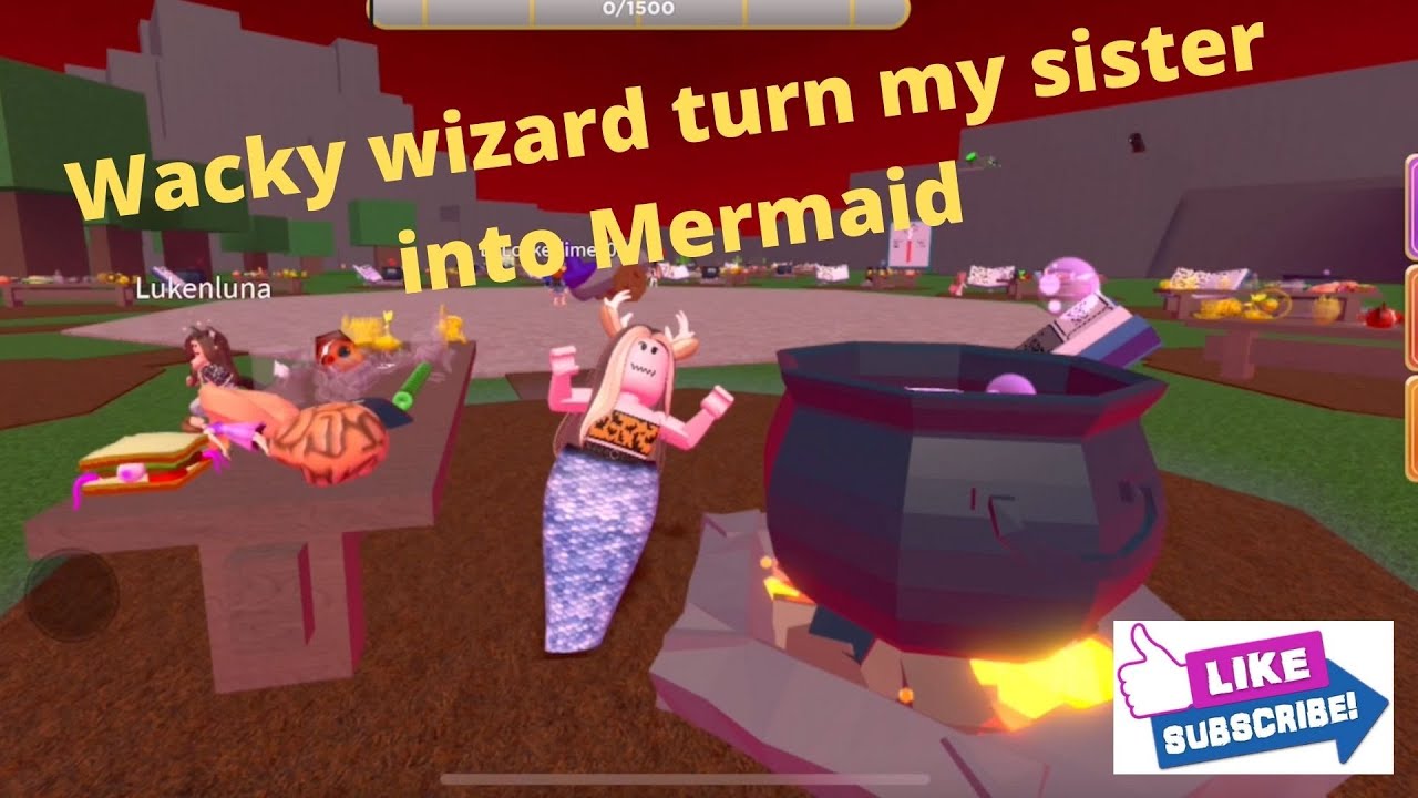 Roblox wacky wizards trying different Potions #wackywizardsupdate - YouTube