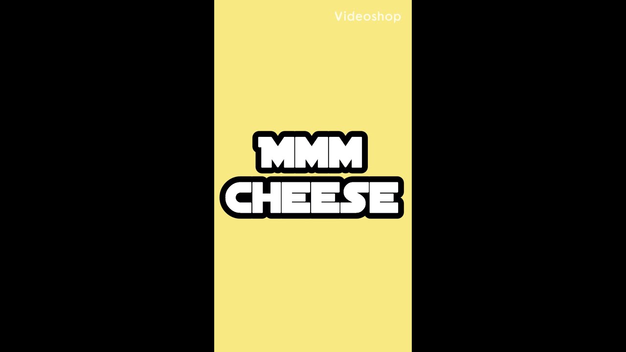 Mmm cheese | offial lyric video | pretty cringe - YouTube