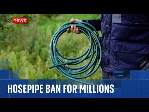 Millions face hosepipe bans as UK faces third heat wave of the year