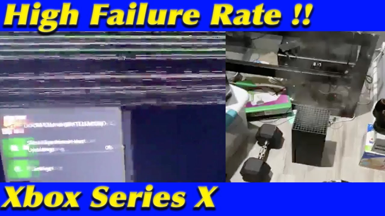 High Failure Rate for Xbox Series X Launch Consoles - YouTube