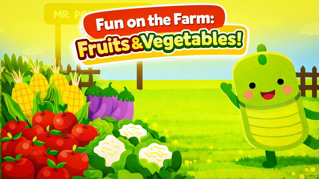 Fun with Vegetables | Vegetable Names | Kids Learning - YouTube