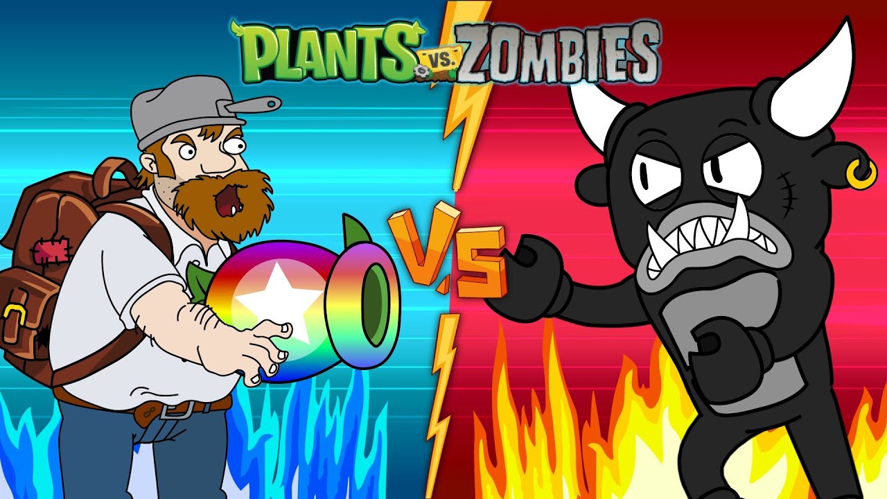 Dave vs The FORGOTTEN RAINBOW FRIEND - Plants Vs Zombies Garden Warfare ...