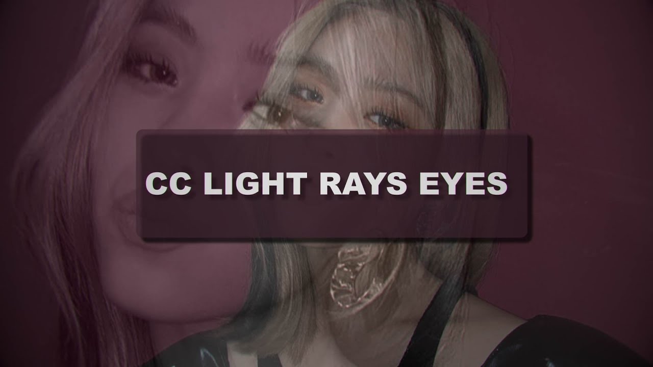 CC light rays eyes on after effects - YouTube