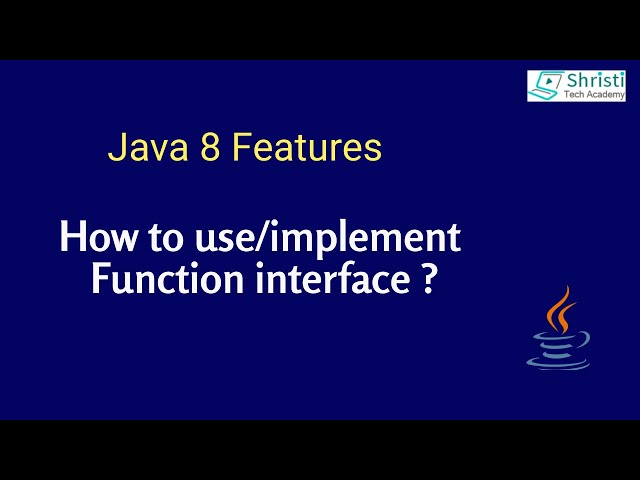 Java8 Javautilfunctionfunction Interface Tutorial Java Lambda 5885