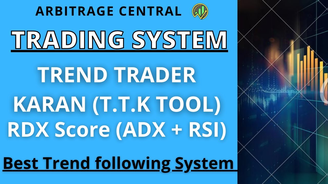 Trend Trader Karan Tool & RDX Score(ADX+RSI) -Trading System | Best Trend and Breakout ...