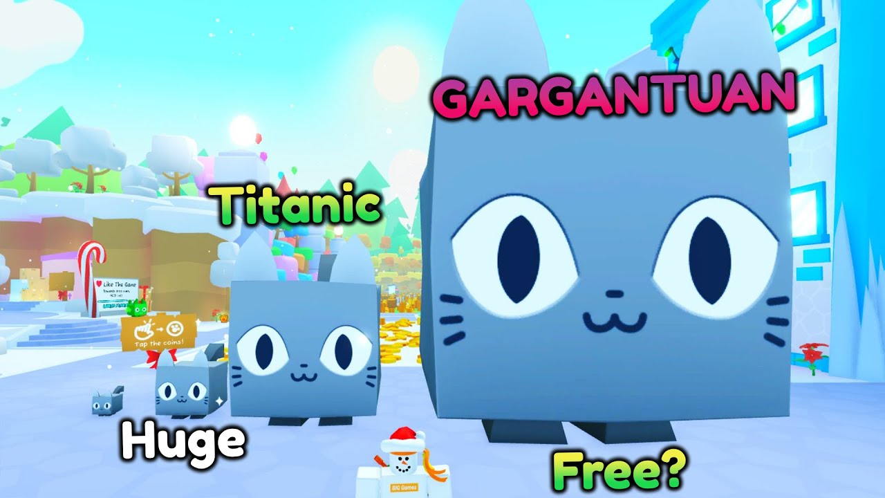 First Ever GARGANTUAN Pet is Finally Here in Pet Simulator 99 - YouTube