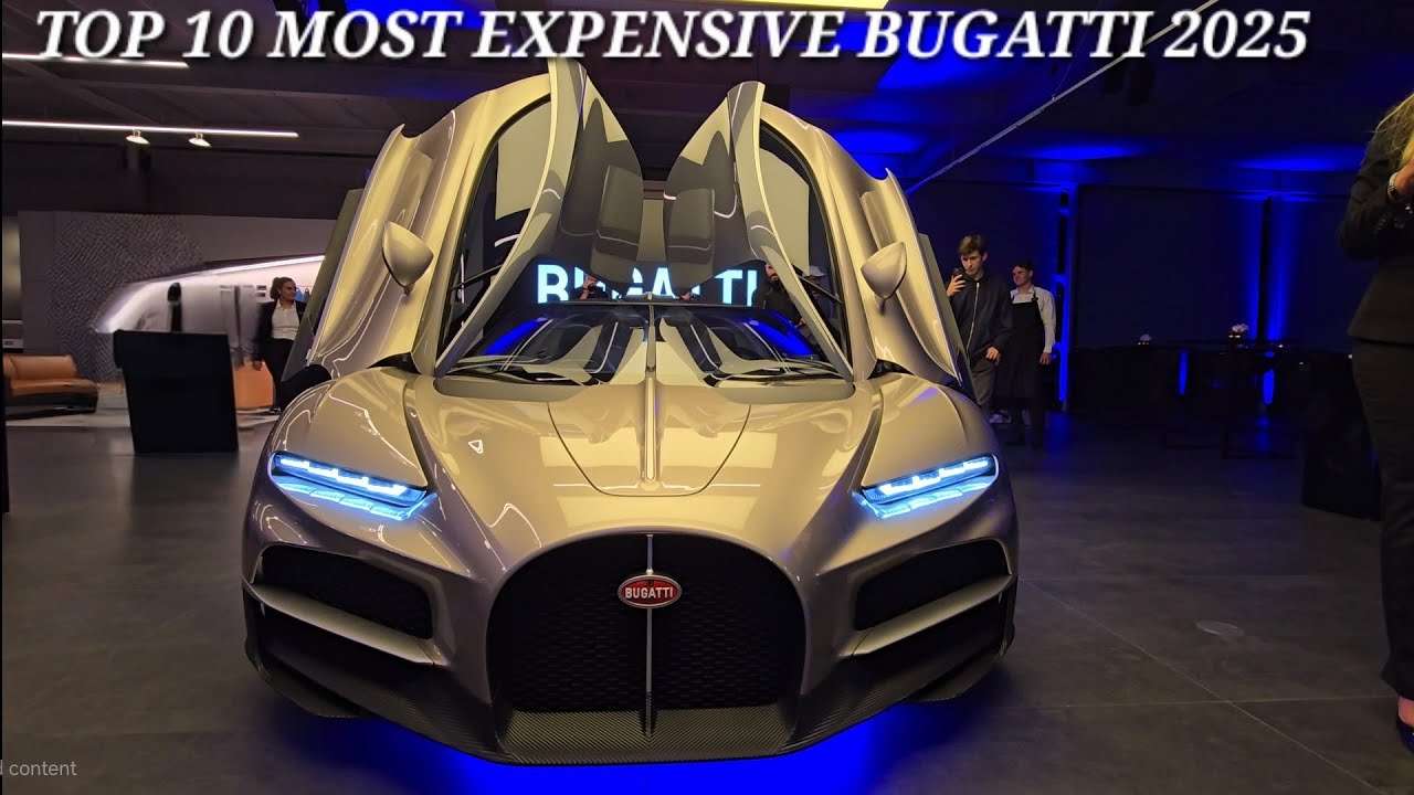 TOP 10 MOST EXPENSIVE BUGATTI 2025 - YouTube