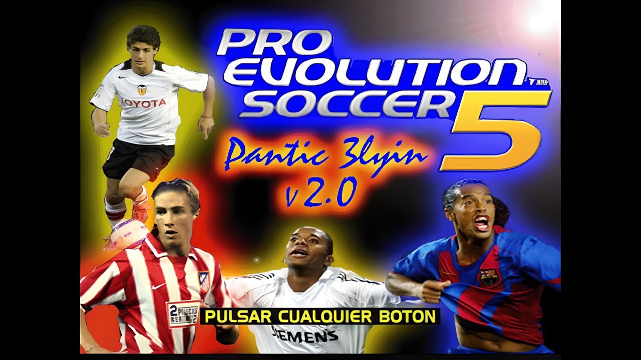 PES 5 Pantic 3lyin Mix Patch v2.0 2005/06 PS3 PKG - YouTube
