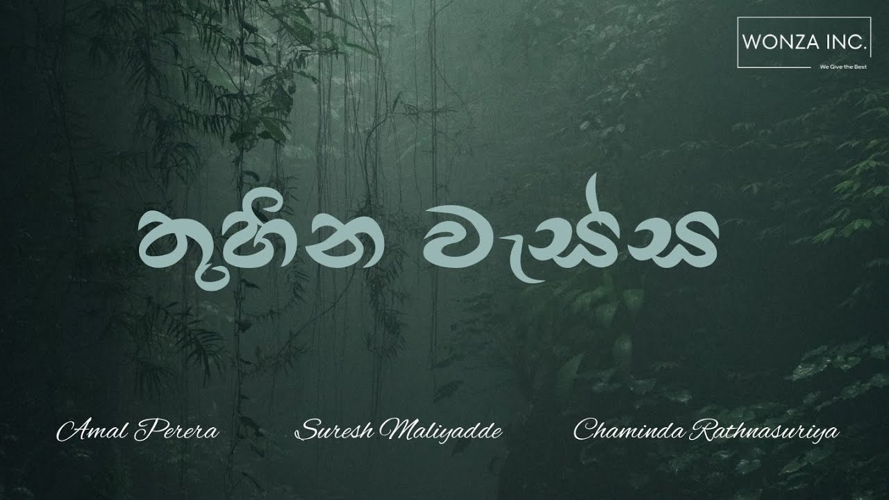 Thuhina Wessa (තුහින වැස්ස) Amal Perera - YouTube