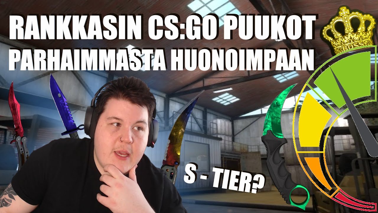 MIKÄ ON PARAS PUUKKO? ENTÄ HUONOIN? | CS:GO SUOMI - YouTube