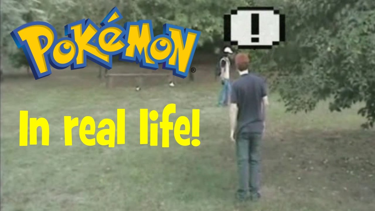 POKEMON IN REAL LIFE 1! - YouTube