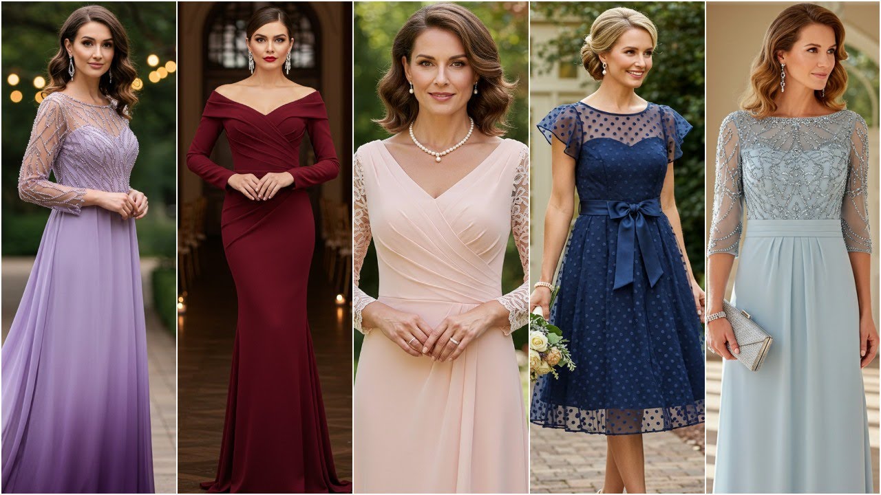 Modern Mother of the Bride Dresses for 2025: Stylish, Elegant, and ...