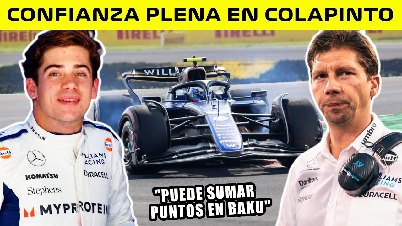 🔥VOWLES SORPRENDIDO con COLAPINTO🤯 "PUEDE SUMAR PUNTOS en BAKU" MEJORAS ...