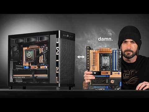 Медное безумие: этой сборке ПК нет равных... | ROG Crosshair 2006