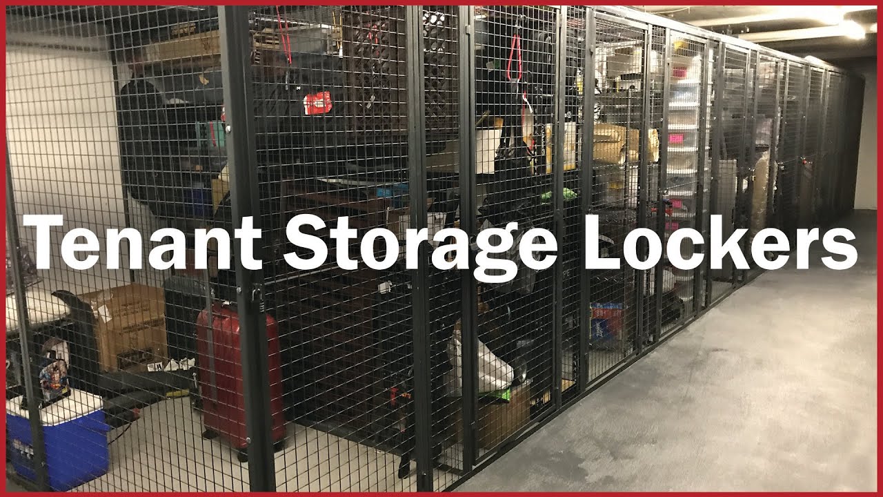 Tenant Storage Lockers | WireCrafters - YouTube