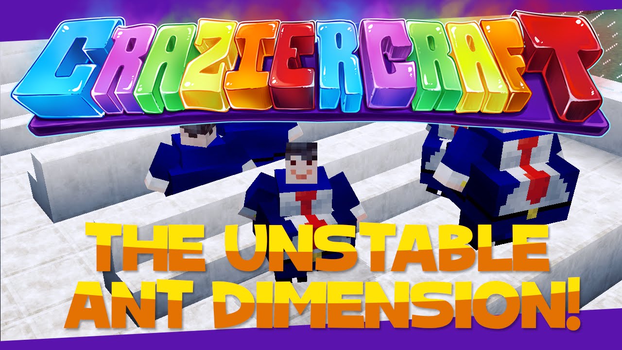 THE UNSTABLE ANT DIMENSION! ( CRAZIER CRAFT SMP Ep.16 ) - YouTube