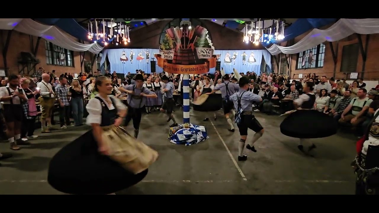 United German Hungarian dance group at Brauhaus Schmitz Armory ...
