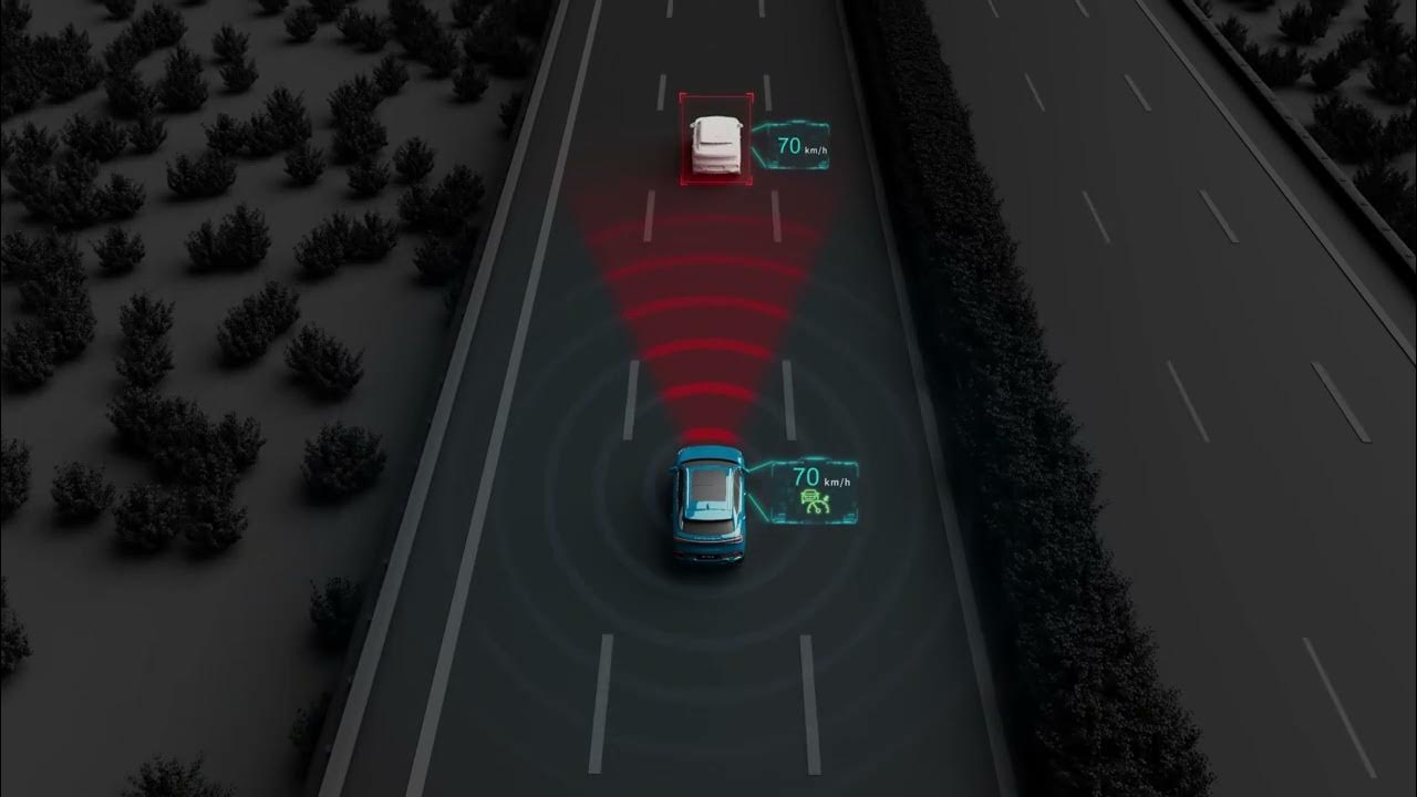 BYD ATTO 3: Adaptive Cruise Control - YouTube