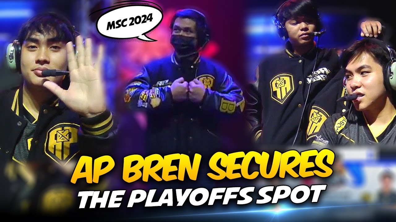 AP BREN is the FIRST TEAM to SECURE THE PLAYOFFS SPOT. . . 🤯 - YouTube