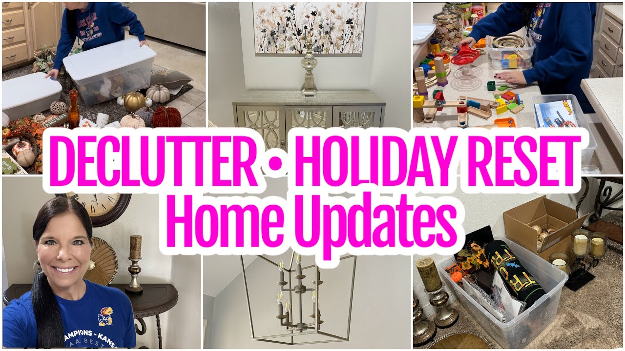 LET’S DECLUTTER! MAKEOVER TIME! HOME UPDATES! #declutter #decluttering ...