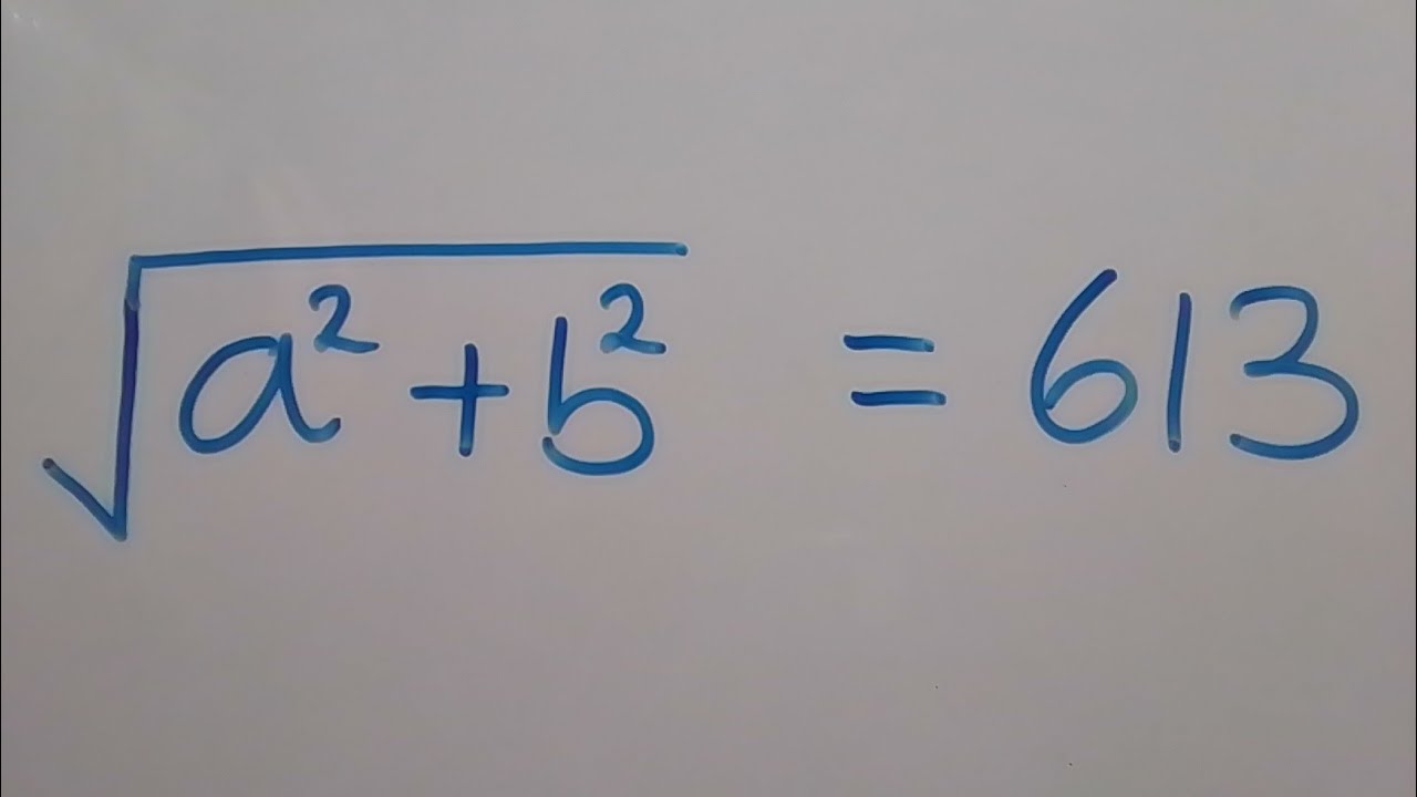 Math Olympiad | How to solve for (a+b) = ? in this Problem - YouTube