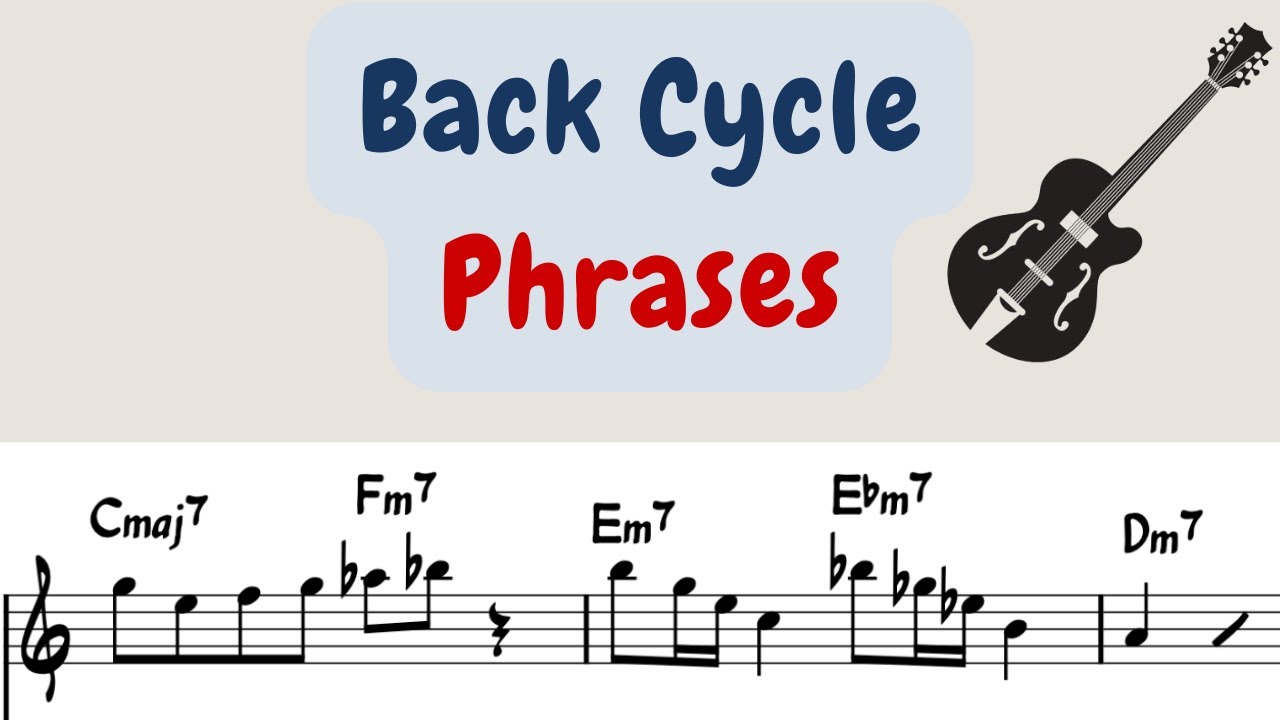 Jazz Guitar Turnarounds: Back Cycle Lines Explained! - YouTube