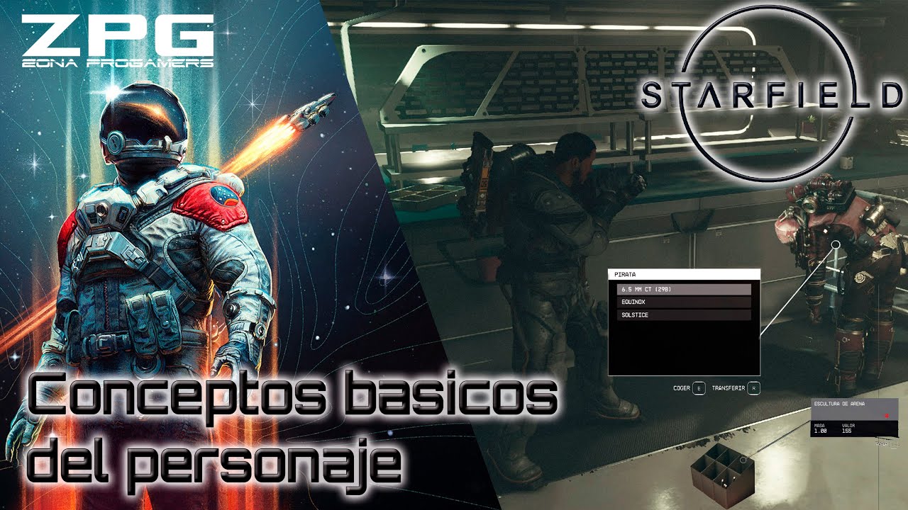 Starfield | Conceptos básicos/Menú de datos | Tutorial Español - YouTube