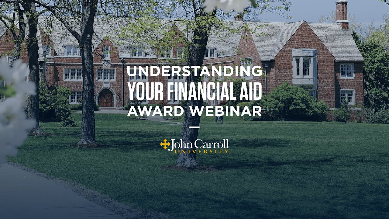 Understanding Your Financial Aid Award Webinar - YouTube