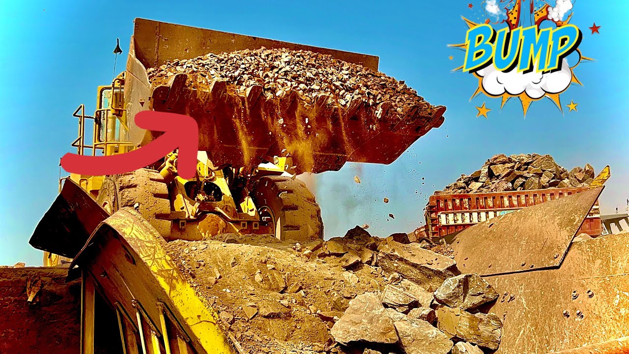 BIG ROCK Crusher Machine - FULL Powerful Process. A GIANT in Action ...