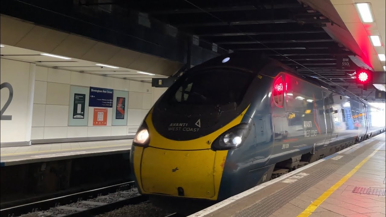 Avanti West Coast Class 390 Pendolino 390 006 Ride - YouTube