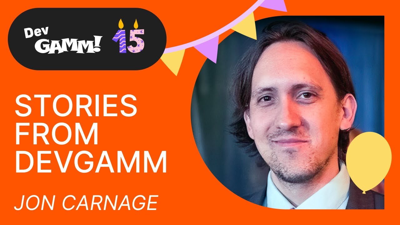 DevGAMM Unwrapped: Jon Carnage's Incredible Journey - YouTube