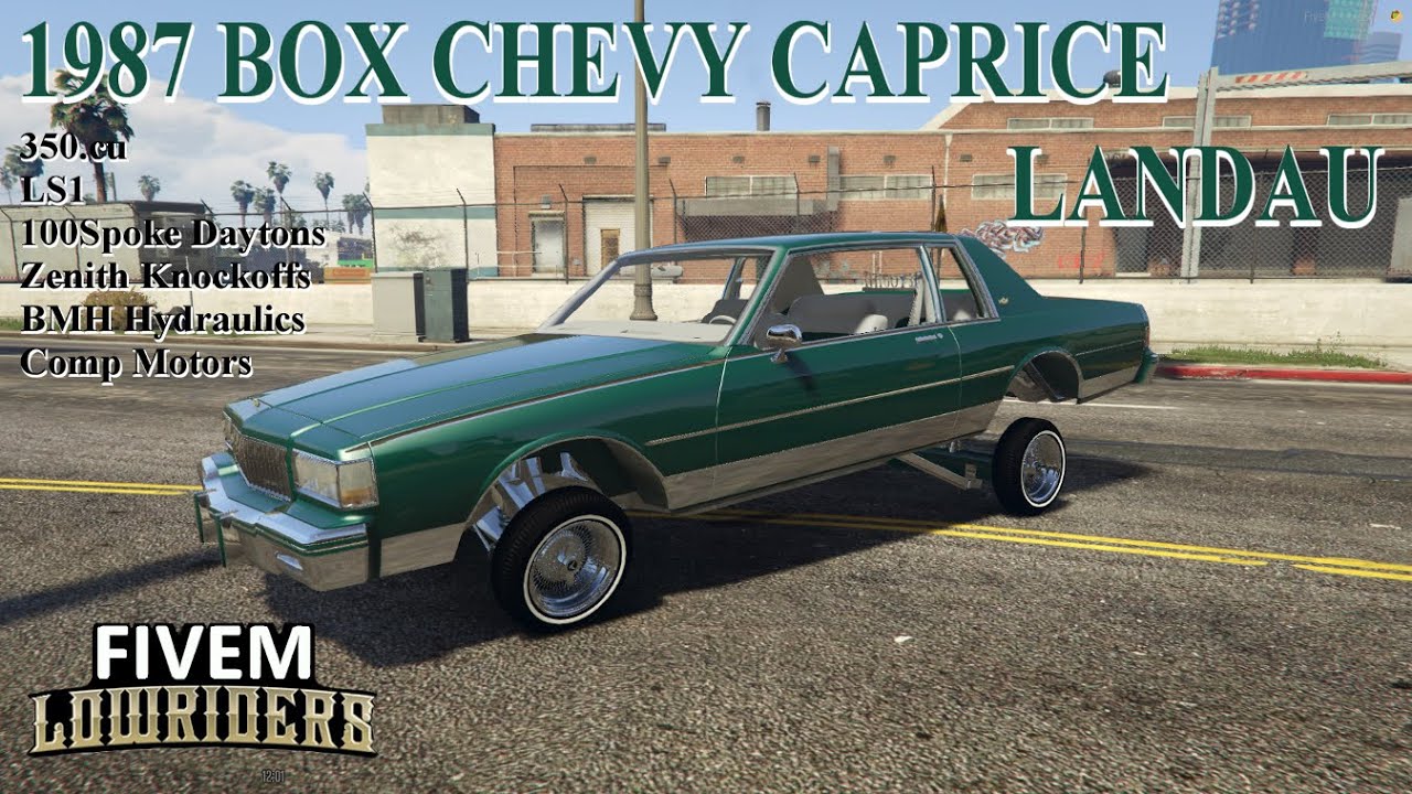 GTA5 FiveM 1987 BOX CHEVY CAPRICE LANDAU Build Chevrolet 'NEW' Fivemrp ...