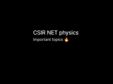📚 Csir Net Physics Syllabus#shorts - YouTube