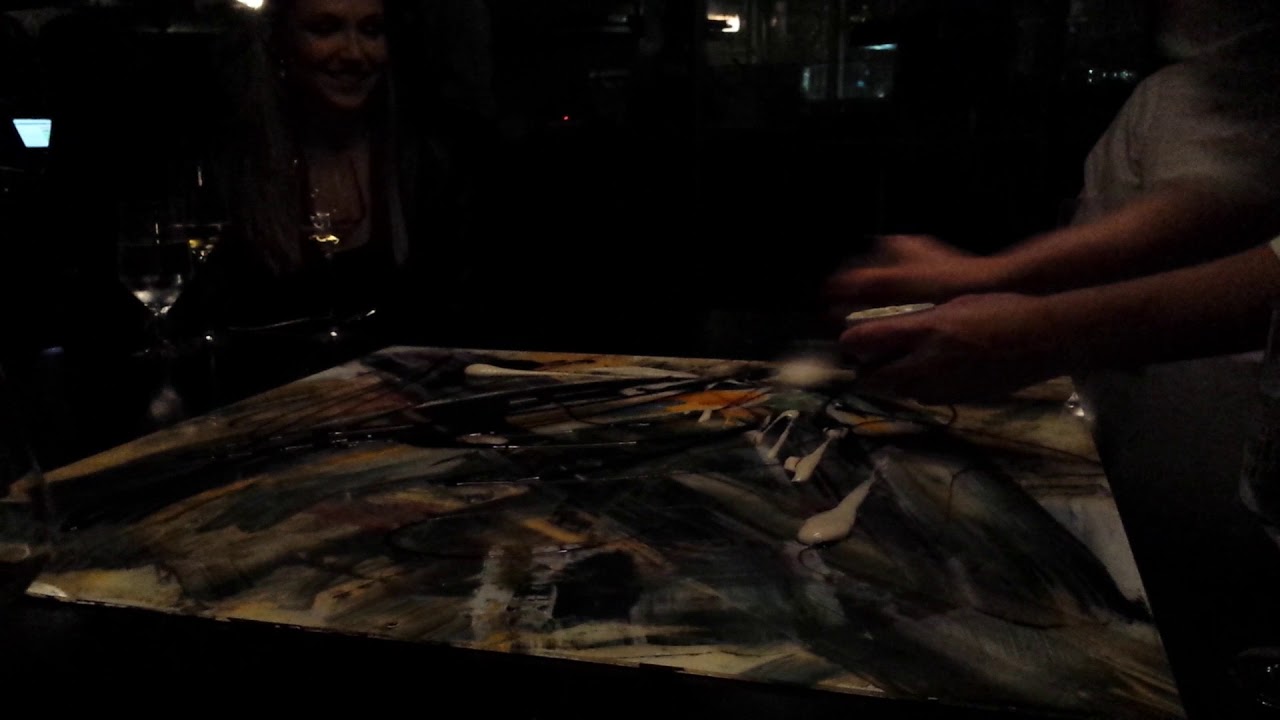 Alinea kitchen table dessert - YouTube