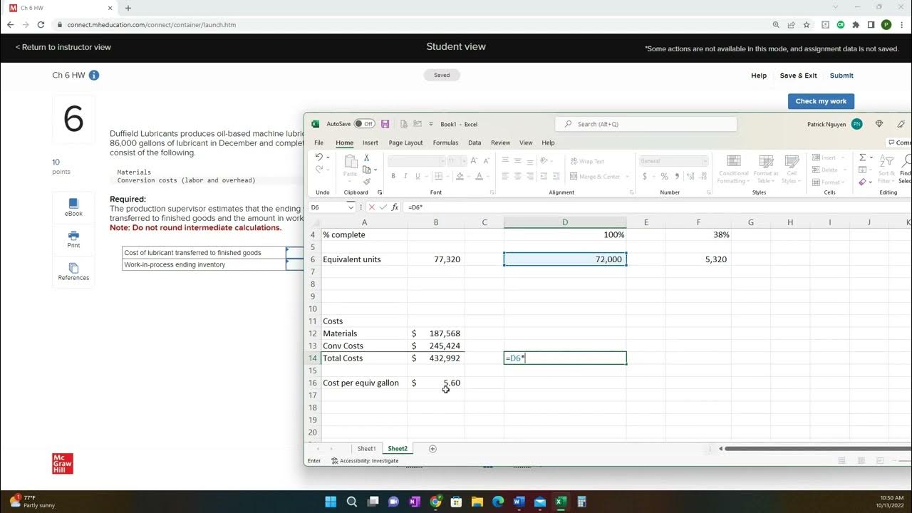 7th Ed - Ch 6 HW Solutions - YouTube