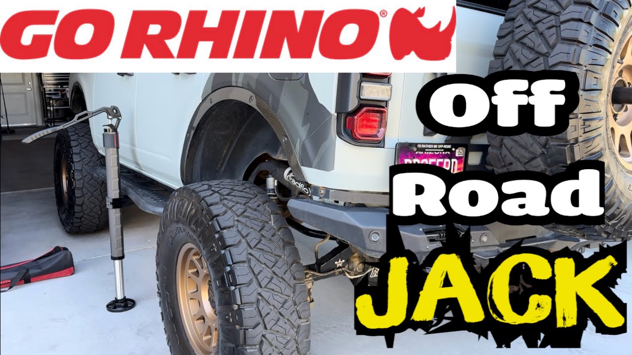 Go Rhino El Gato Hydraulic Jack - YouTube