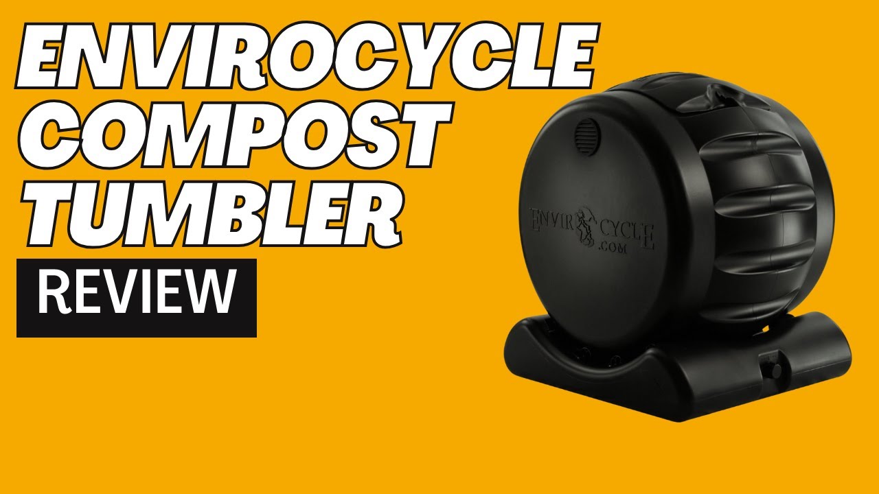 Envirocycle Compost Tumbler Review - YouTube